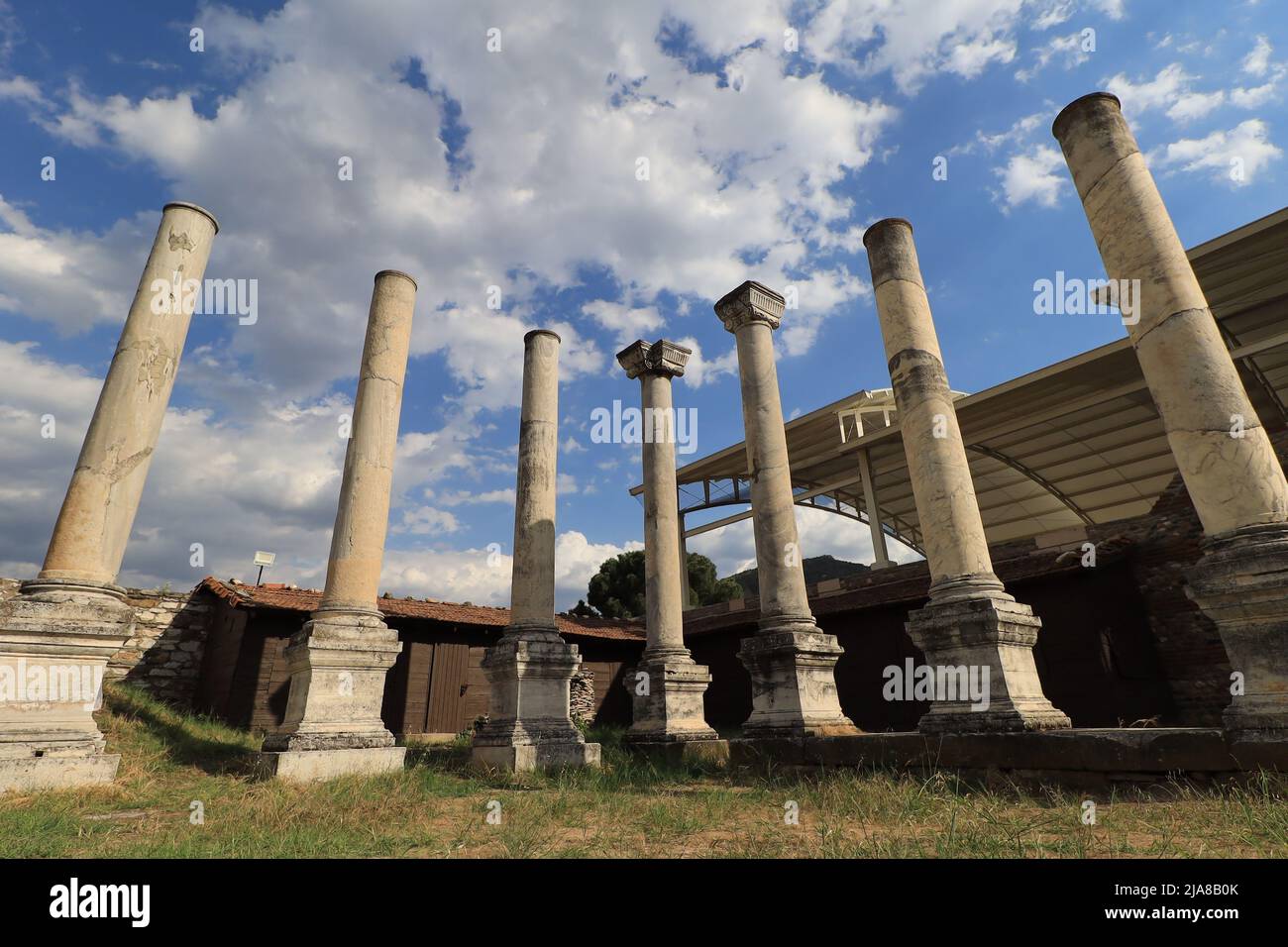 Sardis was the capital of the ancient kingdom of Lydia Stock Photo - Alamy