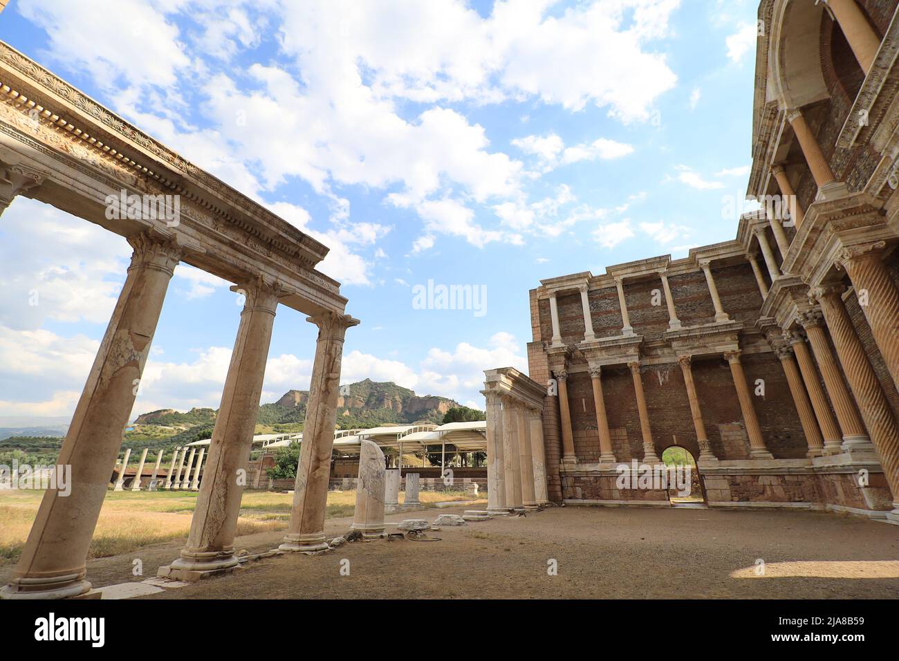 Sardis was the capital of the ancient kingdom of Lydia Stock Photo - Alamy