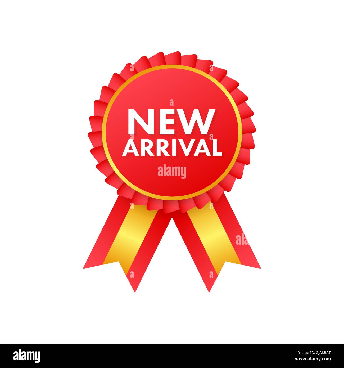 New arrival. Information poster brochure. Promotion sign. Banner ...