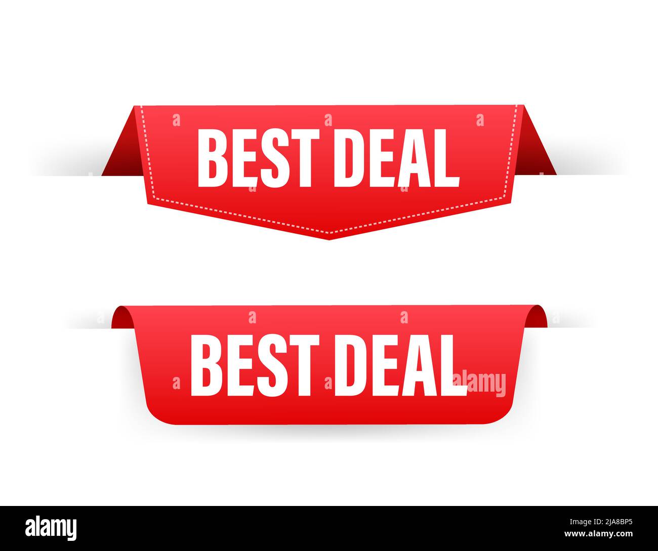 Best deal on white background. Banner for paper design. Marketing time ...