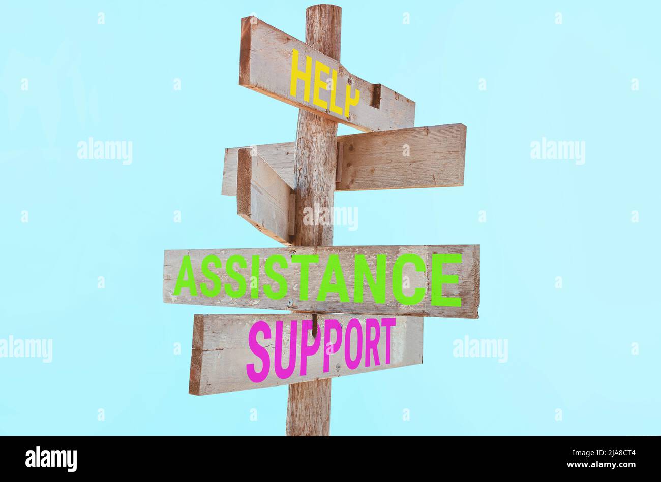 Destination wooden sign arrows hi-res stock photography and images - Alamy