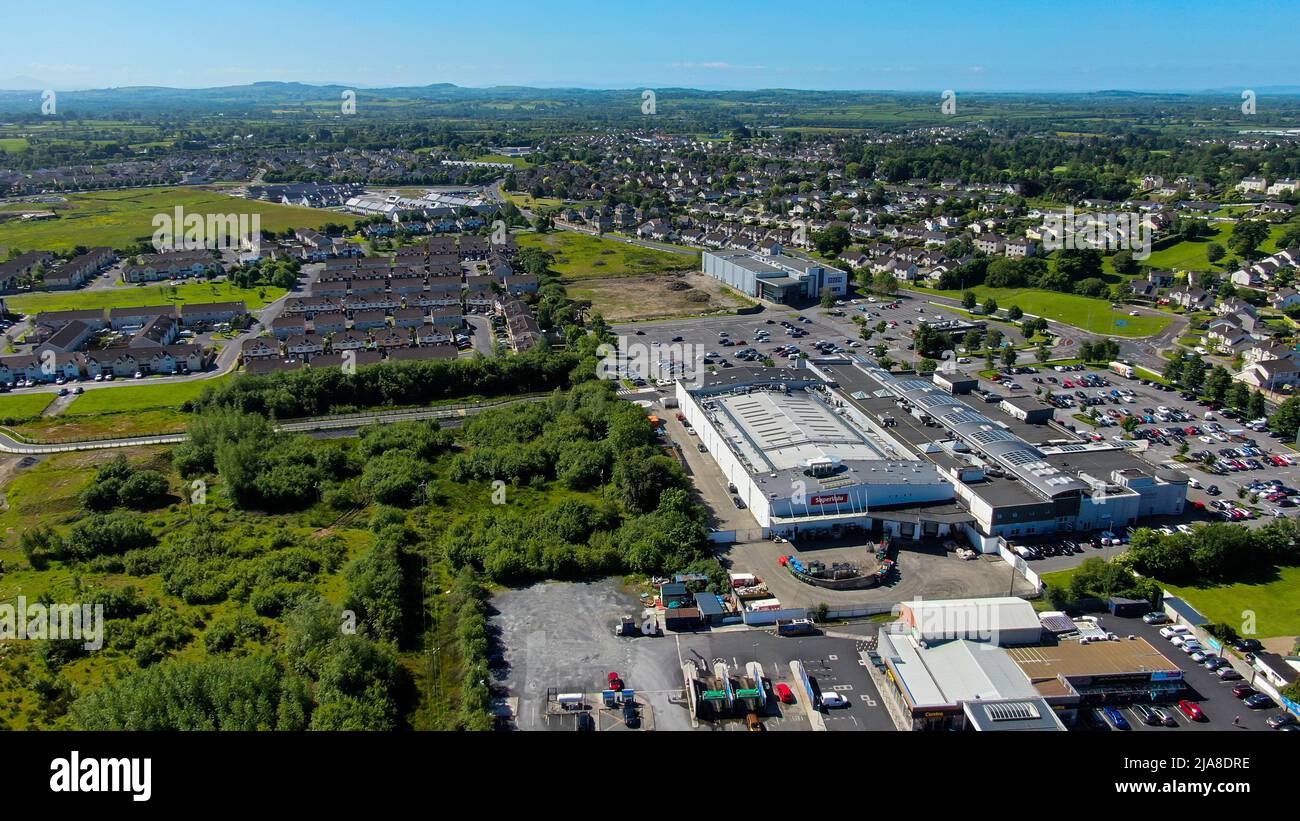 Aerial view panorama limerick city hi-res stock photography and images ...