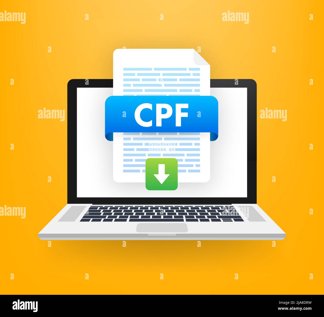 Cpf logo design hi-res stock photography and images - Alamy