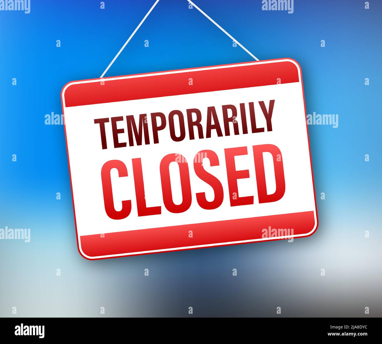 Temporarily closed door sign, great design for any purposes. China ...