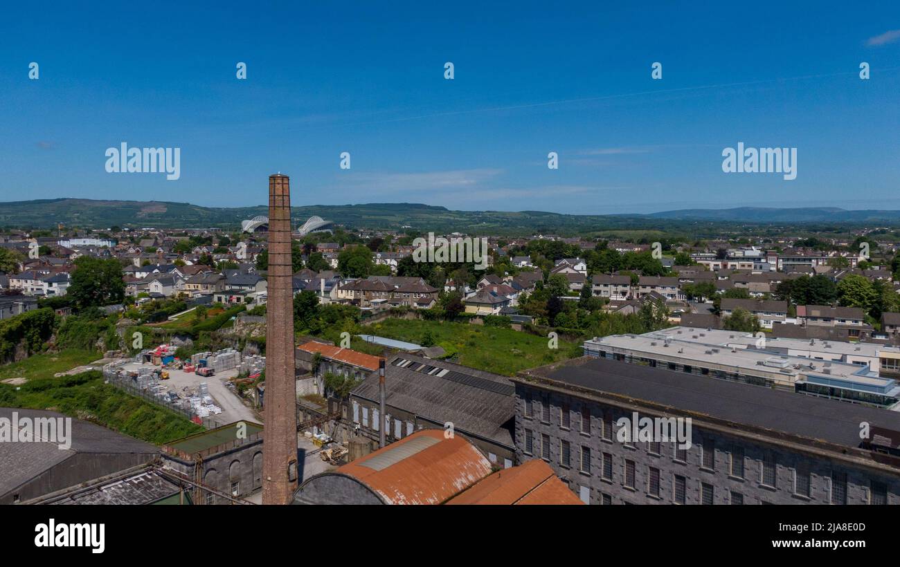 Rural town ireland aerial hi-res stock photography and images - Alamy