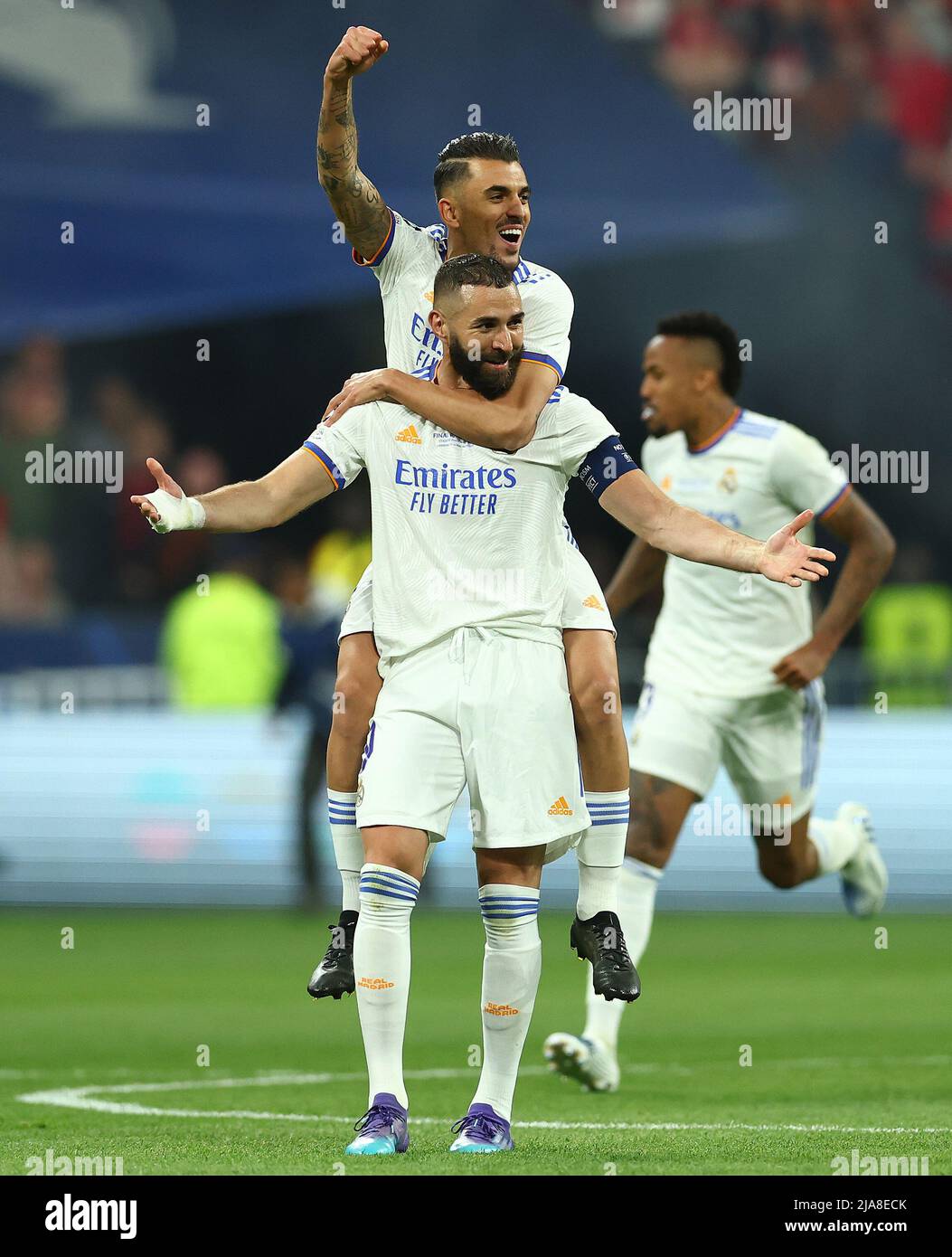 Karim benzema celebrate hi-res stock photography and images - Alamy