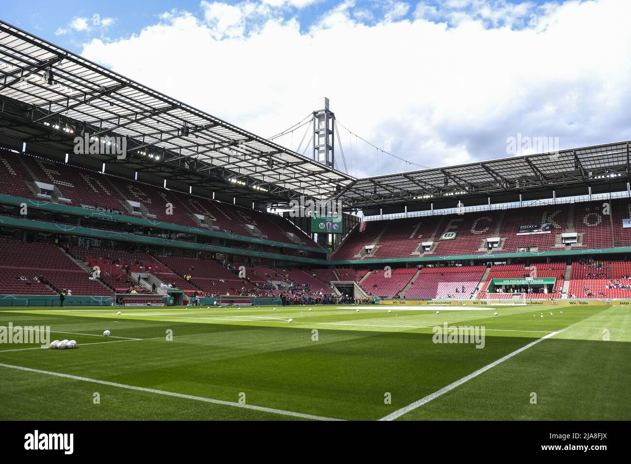 View to rhein energie stadium hi-res stock photography and images - Alamy