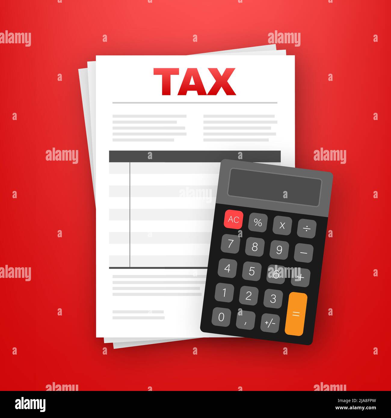 Online tax payment. Cartoon vector illustration. Business vector icon ...
