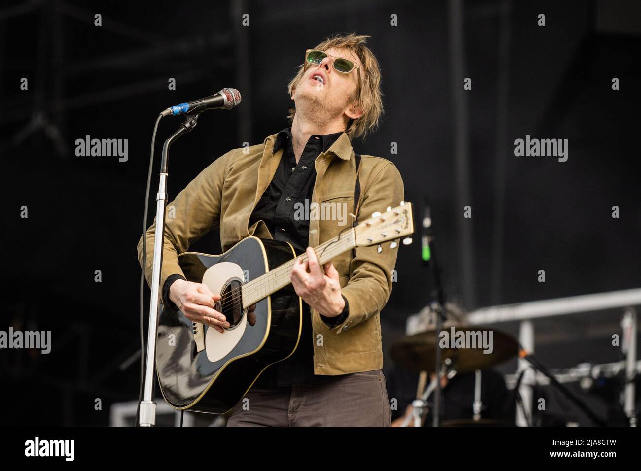 Britt Daniel - Spoon performs during the 2022 BottleRock Napa Valley at ...