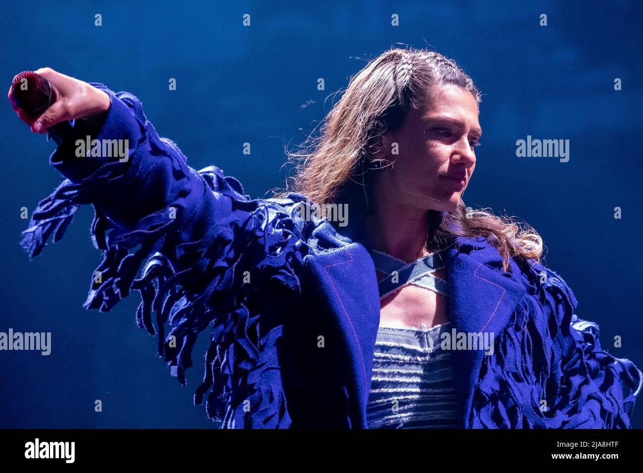 Verona, Italy. 28th May 2022. Italian singer Elisa alias as Elisa ...