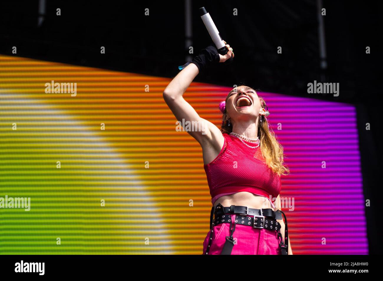 MisterWives - Mandy Lee performs during the 2022 BottleRock Napa Valley ...