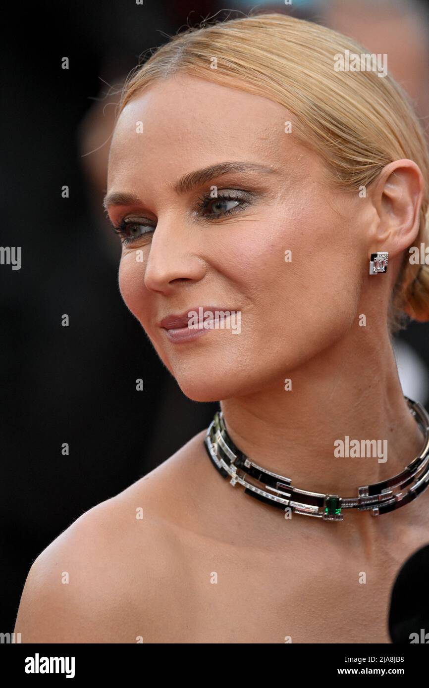 Diane Kruger attending the Closing Ceremony of the 75th Cannes Film ...