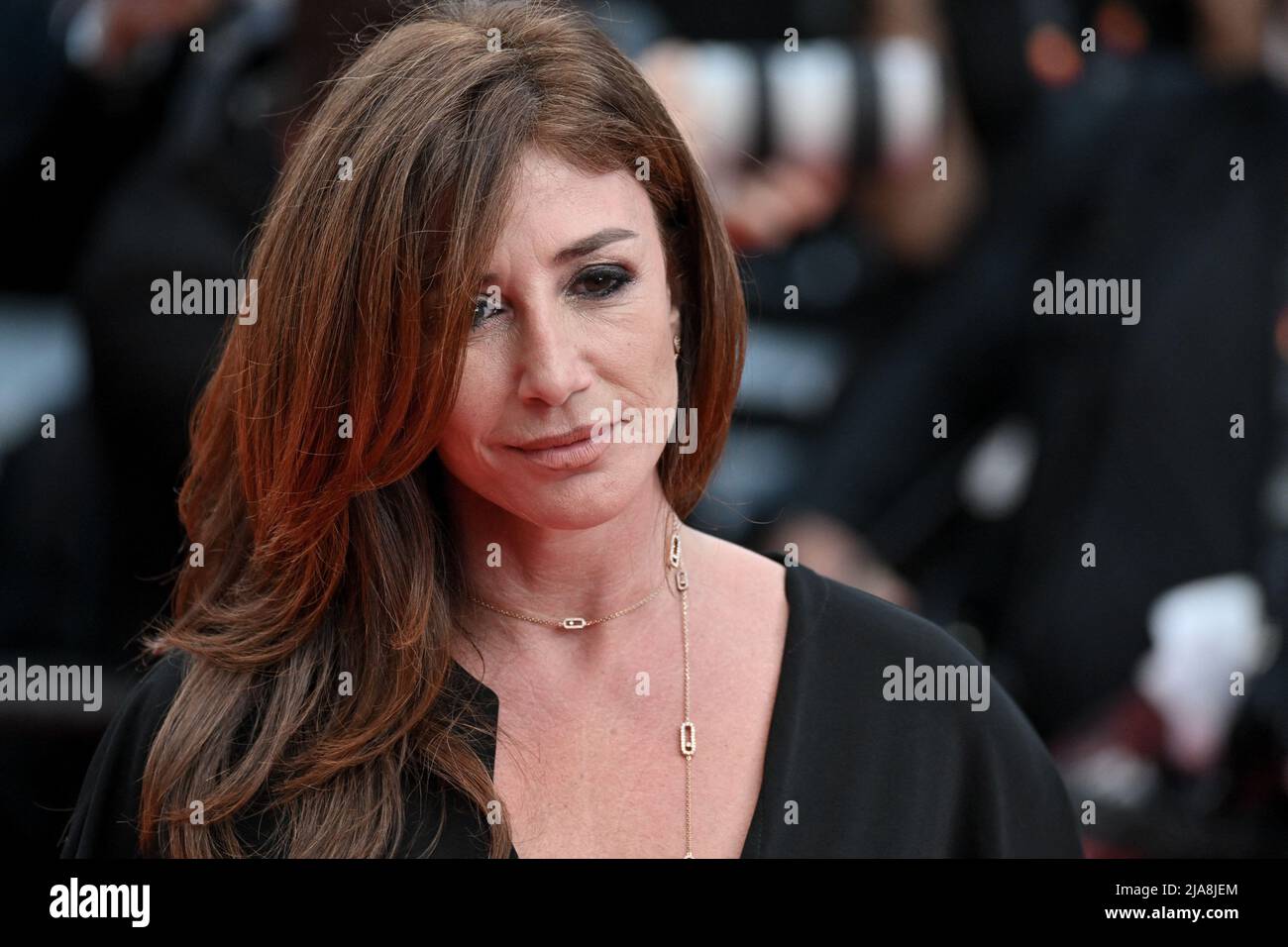 Albane Cleret attending the Closing Ceremony of the 75th Cannes Film ...