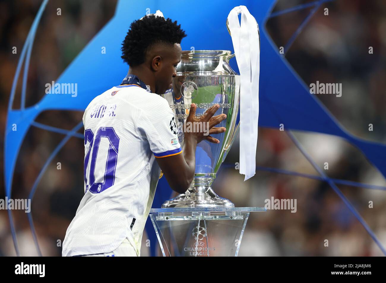 Vinicius junior trophy hi-res stock photography and images - Alamy