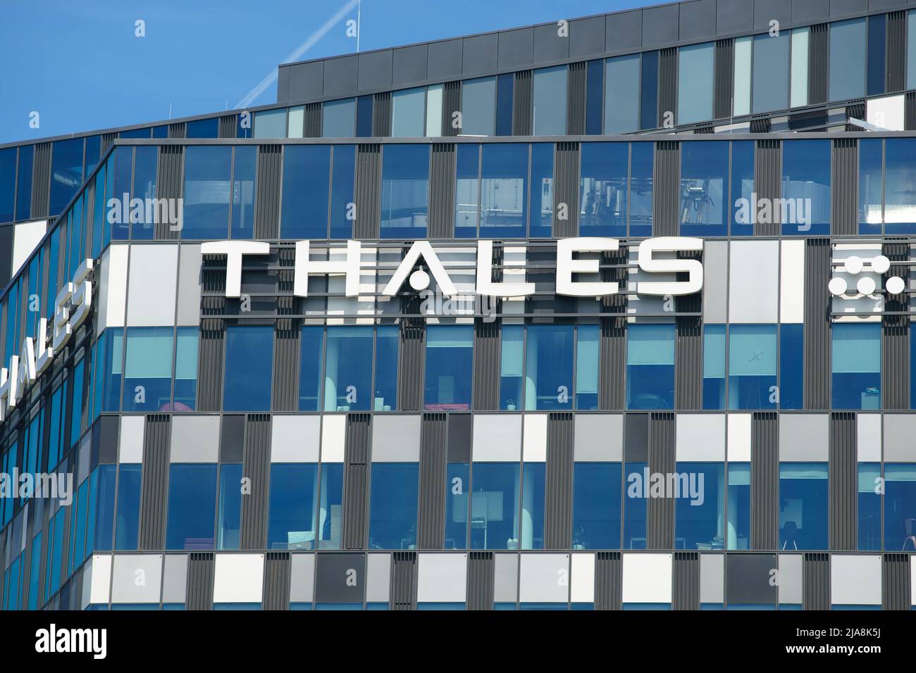 Bucharest, Romania - May 20, 2022: The logo of French multinational ...