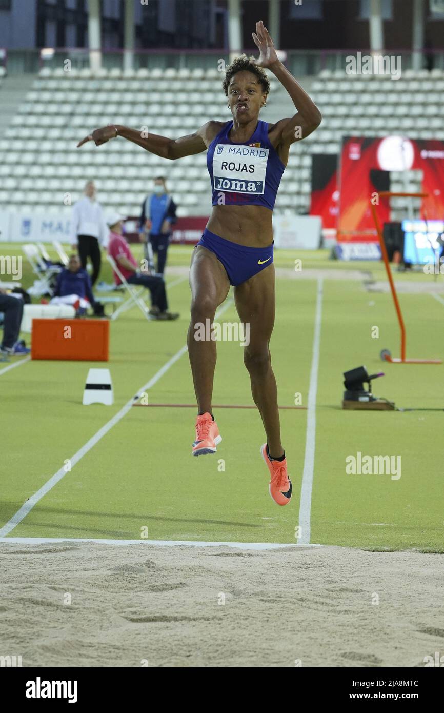 The venezuelan yulimar rojas participates in the triple jump eve hi-res ...