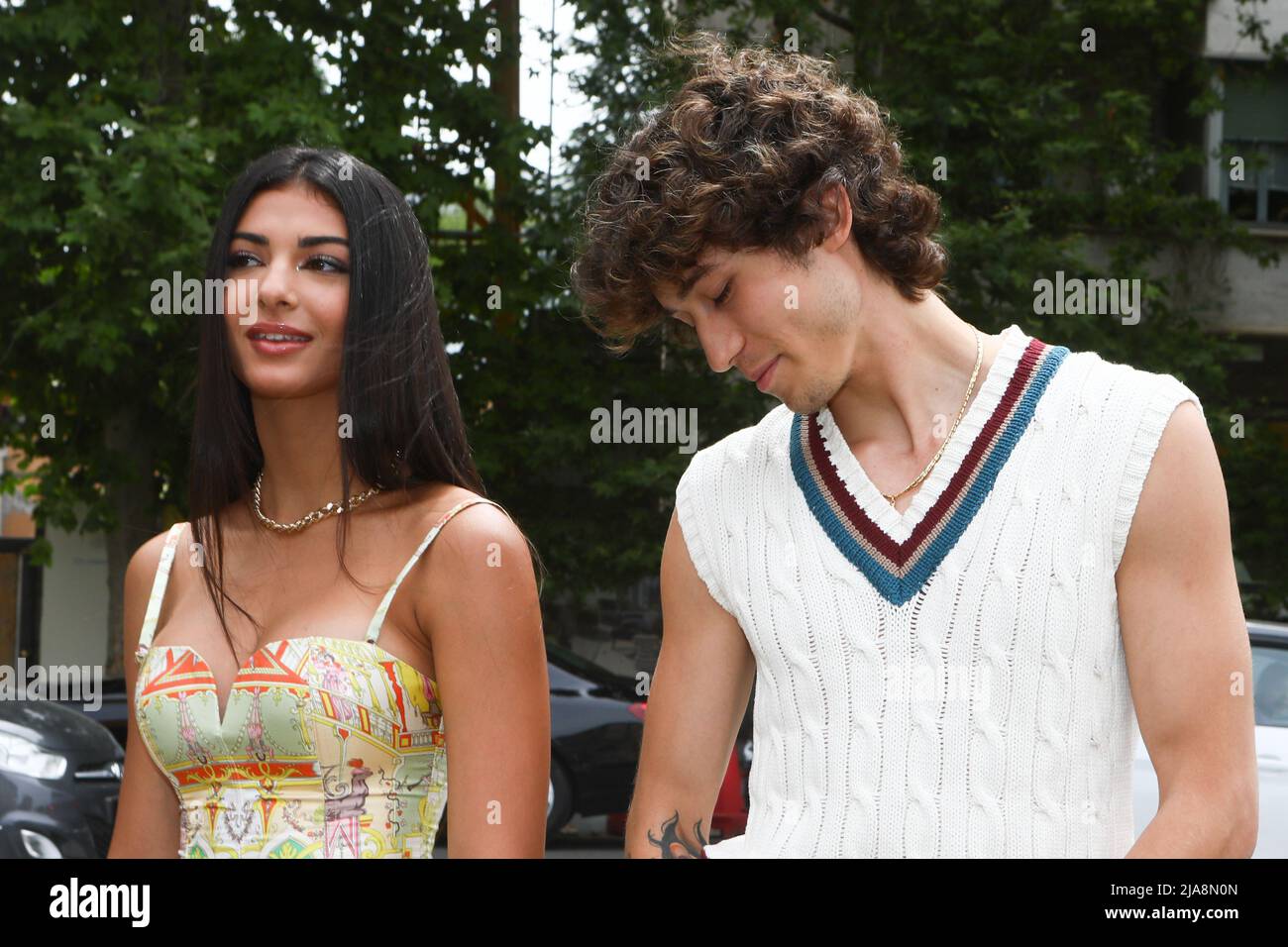 Arrivals at the Etro Fashion Show at the Milan Men's Fashion Week ...