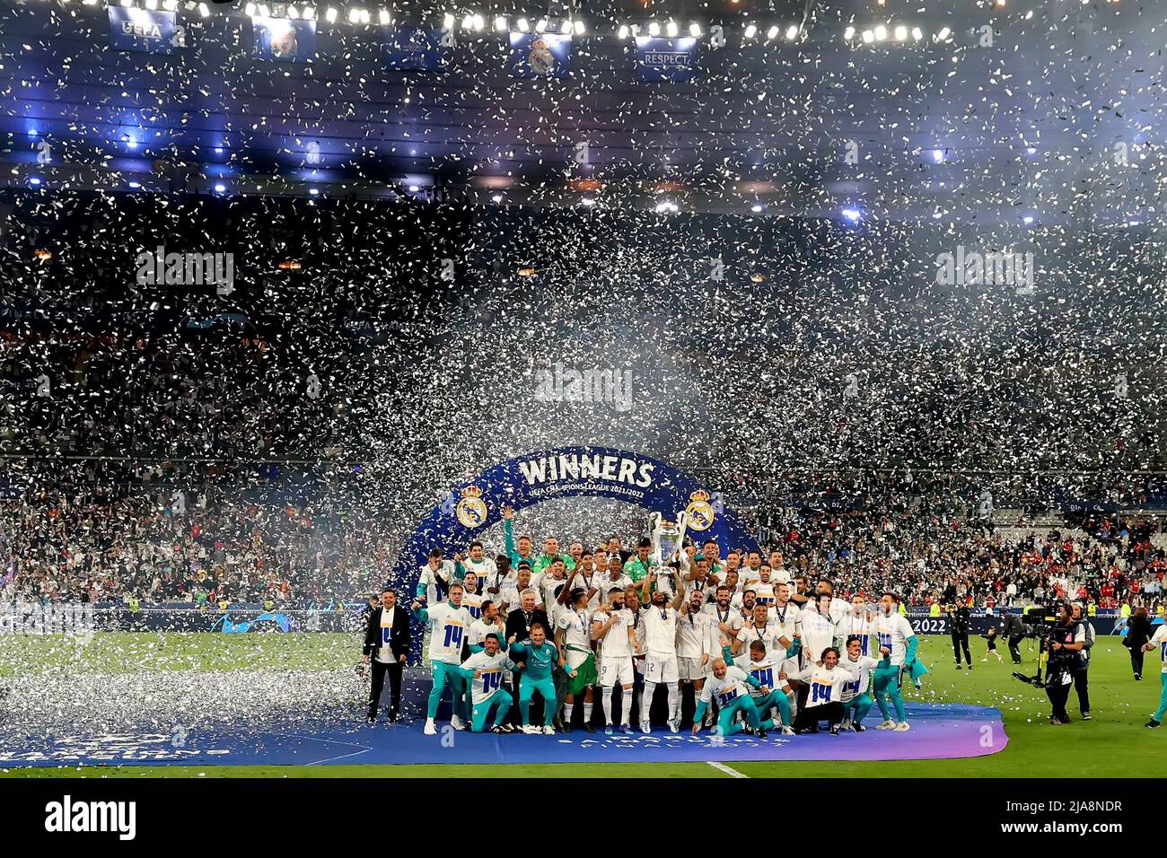 Paris, France. 28th May 2022; Stade de France stadium, Saint-Denis ...