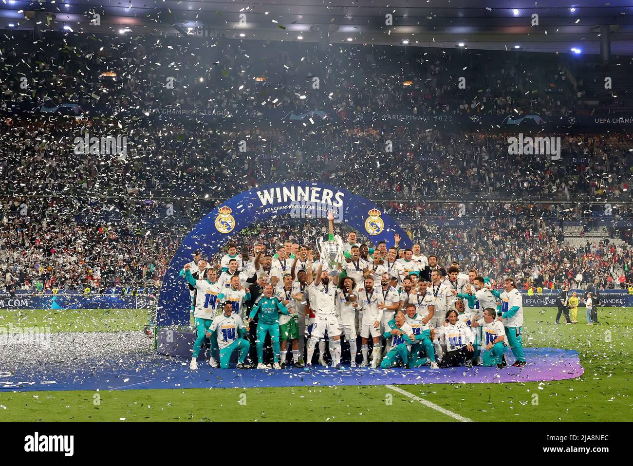 Paris, France. 28th May 2022; Stade de France stadium, Saint-Denis ...