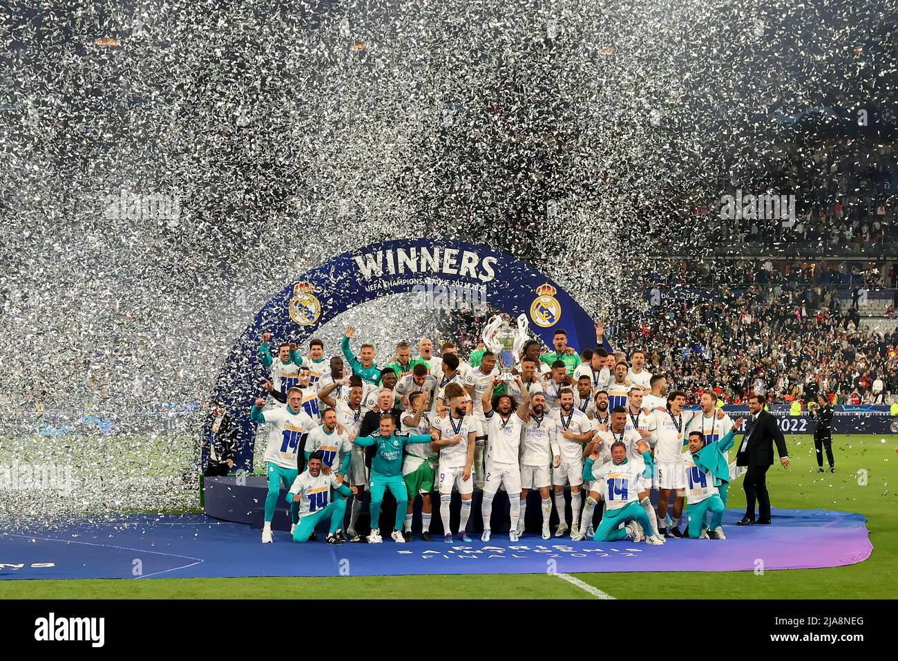 Paris, France. 28th May 2022; Stade de France stadium, Saint-Denis ...