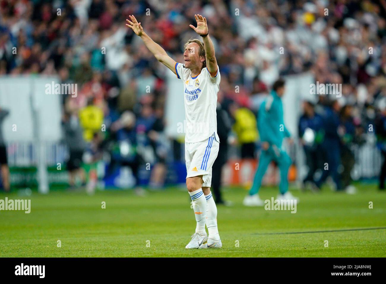 Paris, France. 28th May, 2022. during the UEFA Champions League Final ...