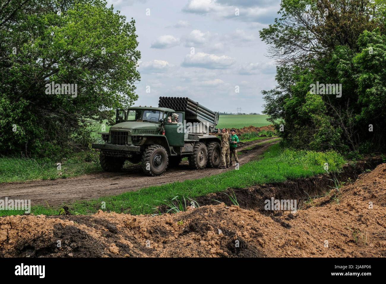 Russian grad multiple rocket launcher hi-res stock photography and ...