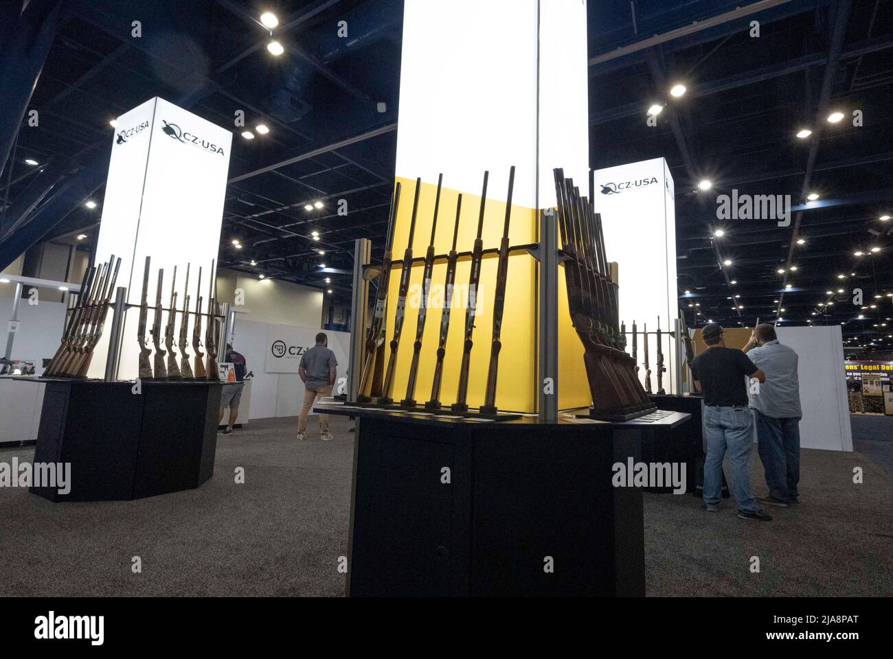 Houston, Texas United States, 28th May 2022: Gun enthusiasts shop for ...