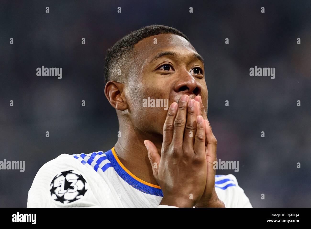 Paris, France - May 28: David Alaba of Real Madrid CF celebrating after ...