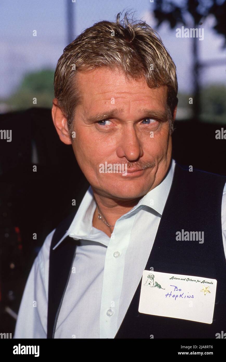 Bo Hopkins August 1989 Credit: Ralph Dominguez/MediaPunch Stock Photo ...