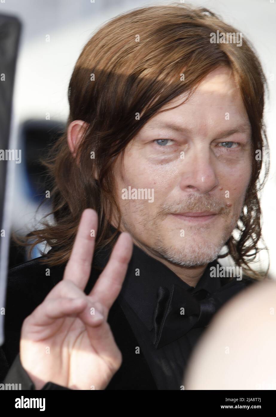 Cannes, France. 28th May, 2022. Norman Reedus attends the closing ...
