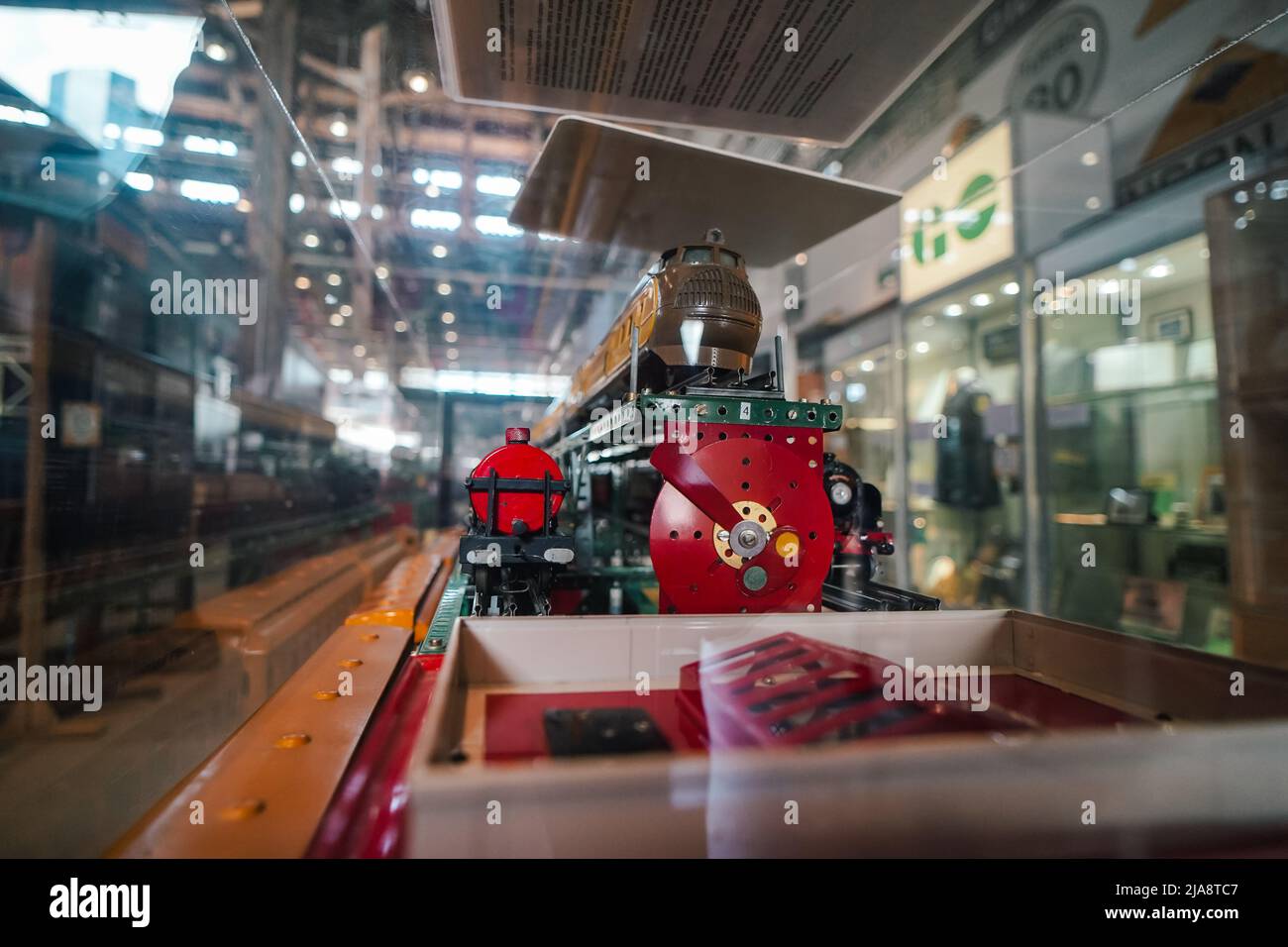 Inside Toronto railway museum located in roundhouse park, Toronto ...