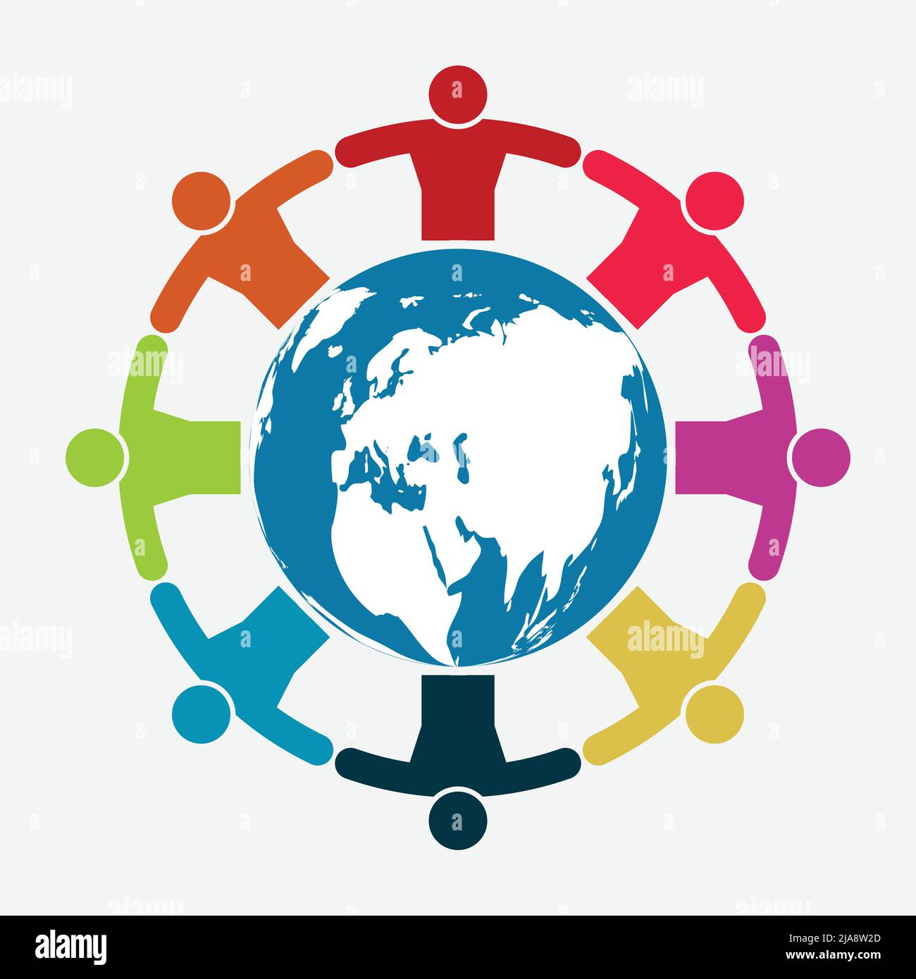 Business team connection symbol hi-res stock photography and images - Alamy