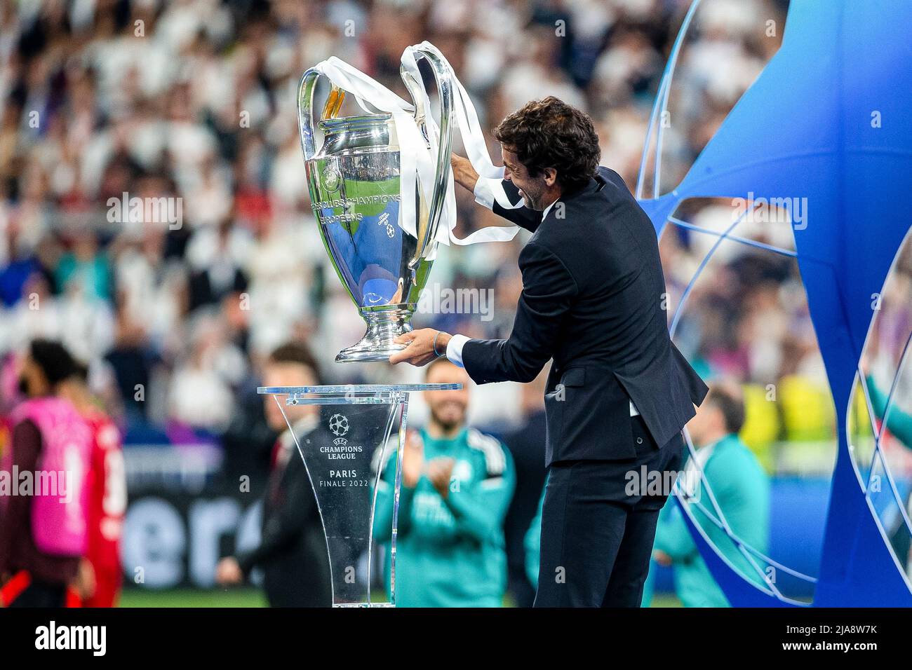 Paris, France - May 28: during the UEFA Champions League final match ...