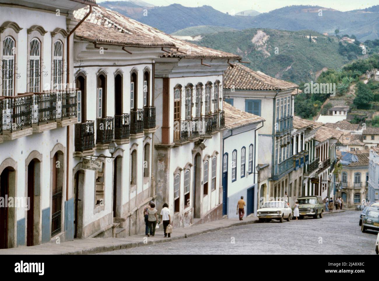 Ouro Preto was the main center of Brazilian Gold Rush in Minas Gerais ...