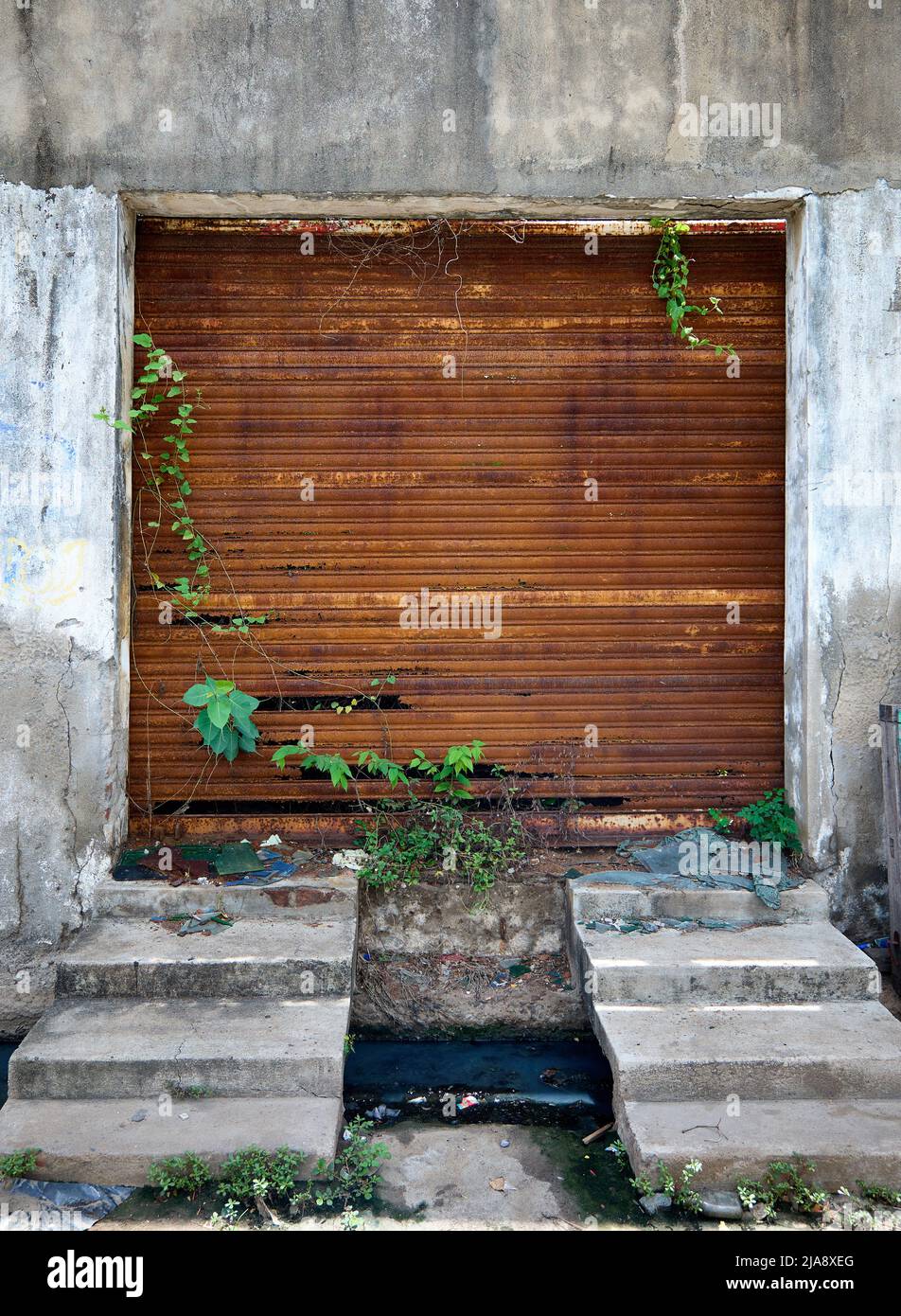 Metal door texture hi-res stock photography and images - Alamy