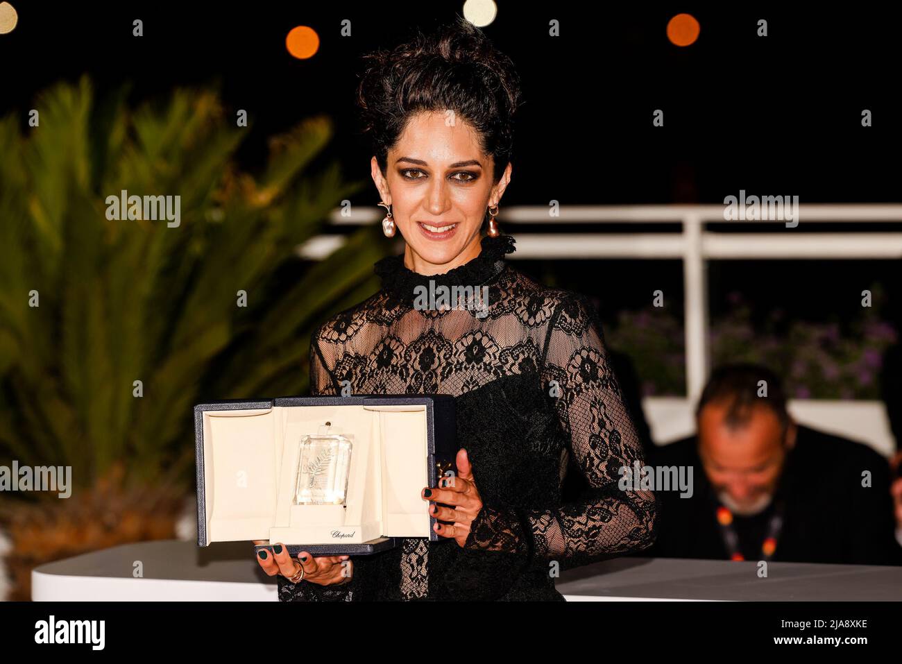 CANNES - MAY 28: Zahra Amir Ebrahimi on the " WINNERS " Photocall ...