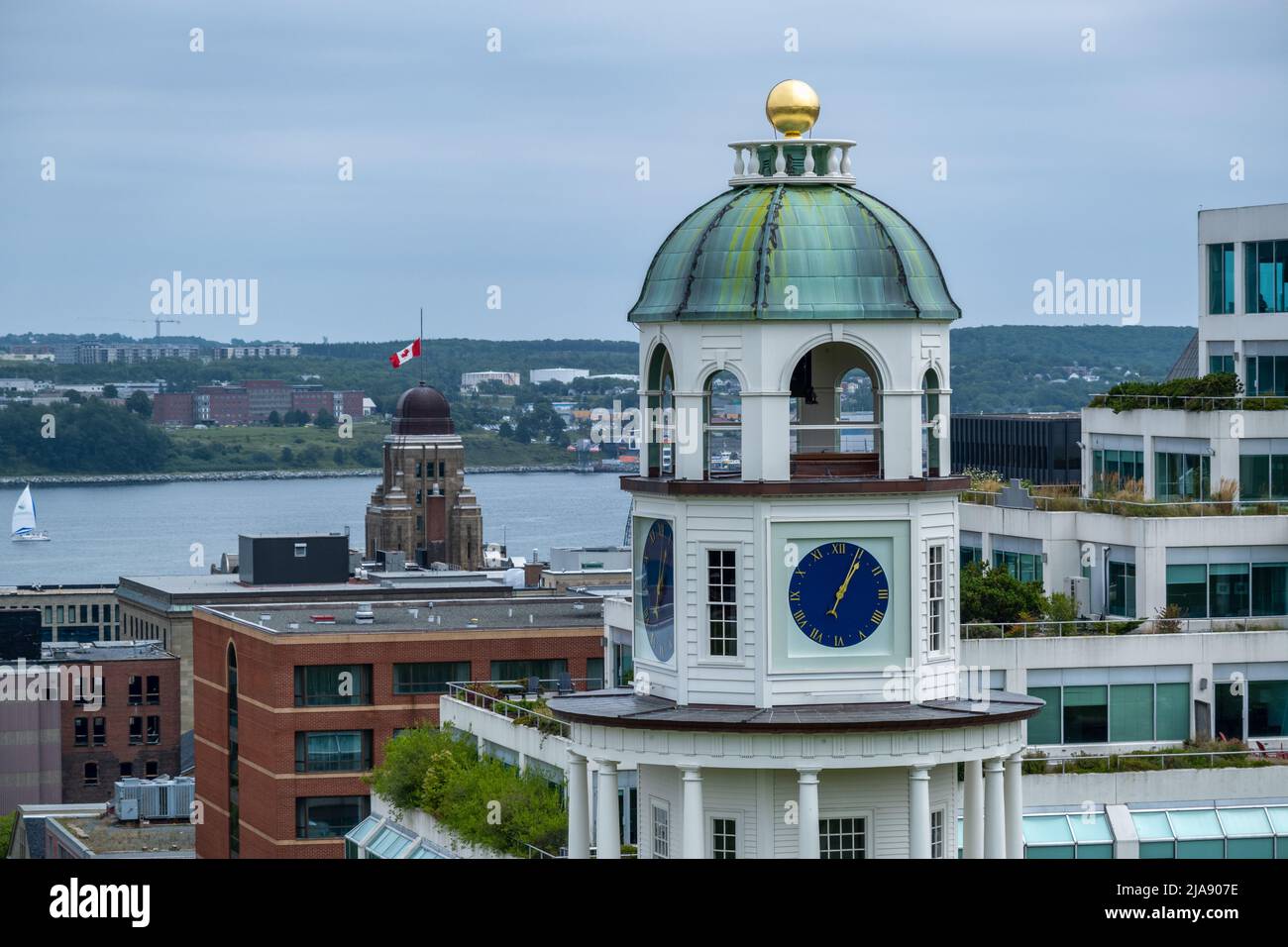 Halifax citadel old town clock hi-res stock photography and images - Alamy