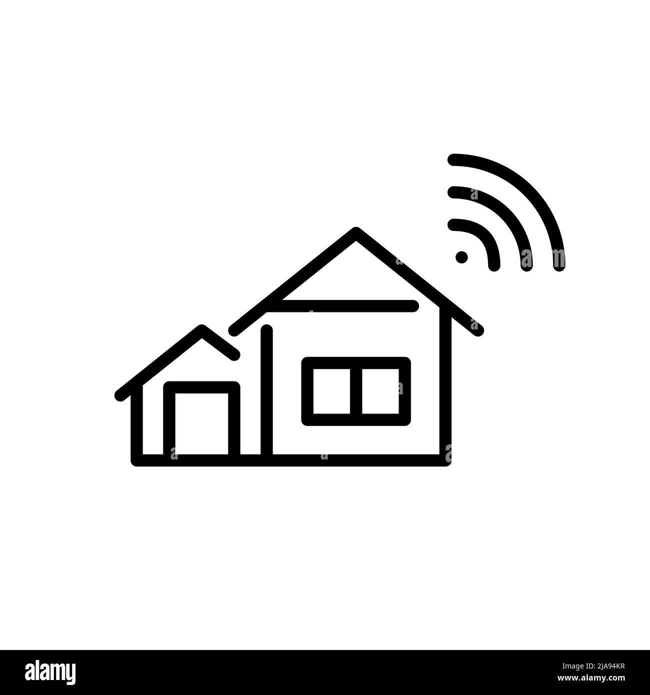 Smart home automation iot Black and White Stock Photos & Images - Alamy