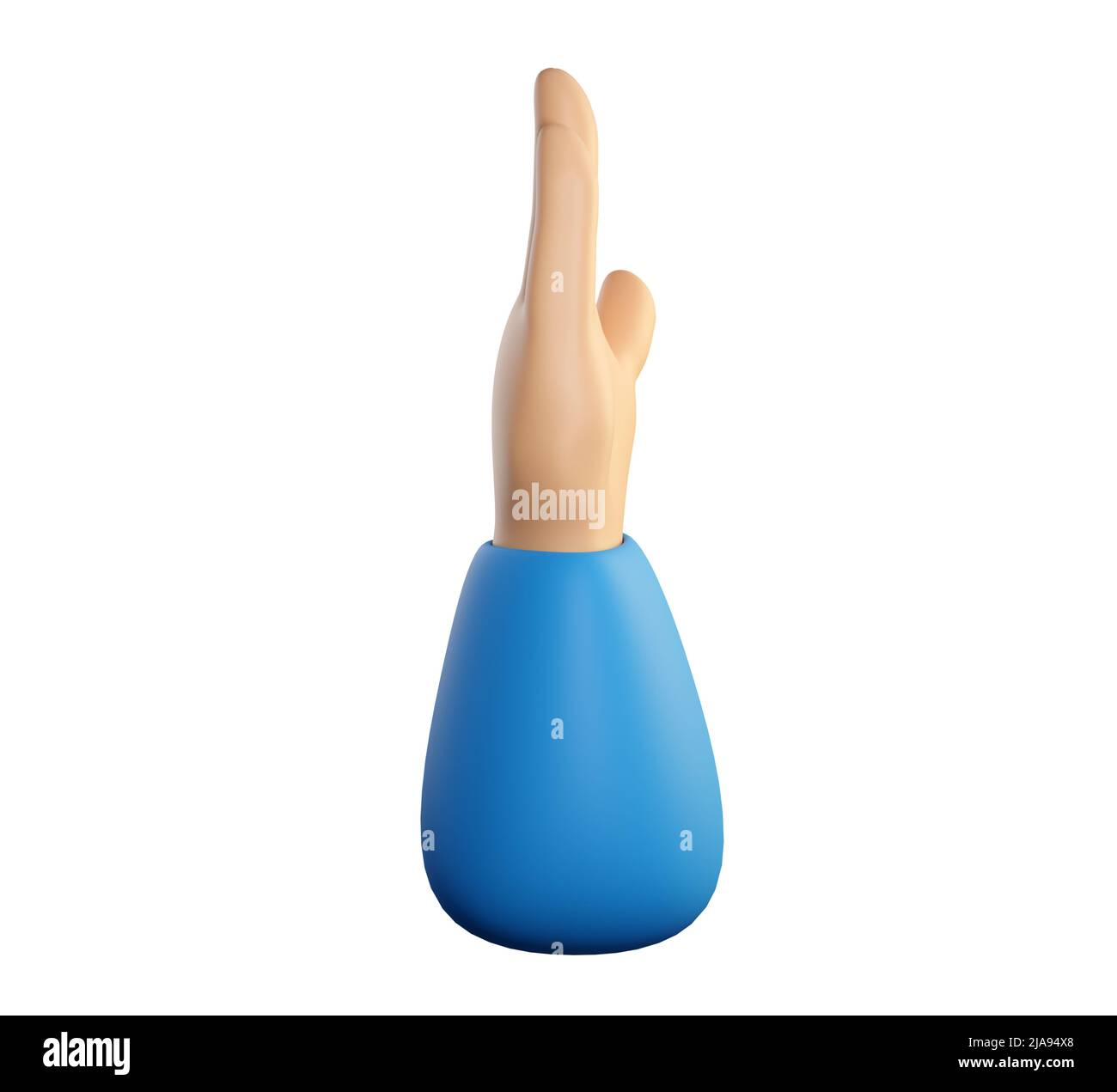 Human hand palm. Five fingers gesture. Welcome, hello, greeting or ...