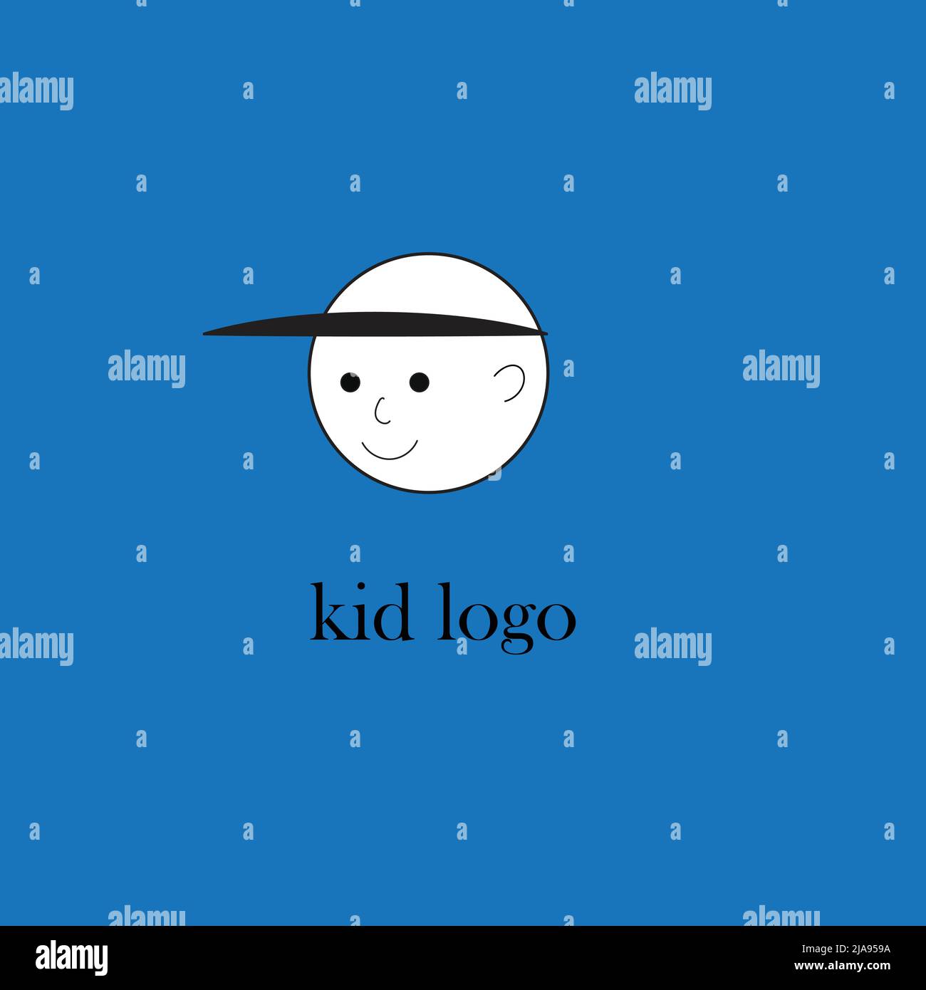 Child logo hi-res stock photography and images - Alamy