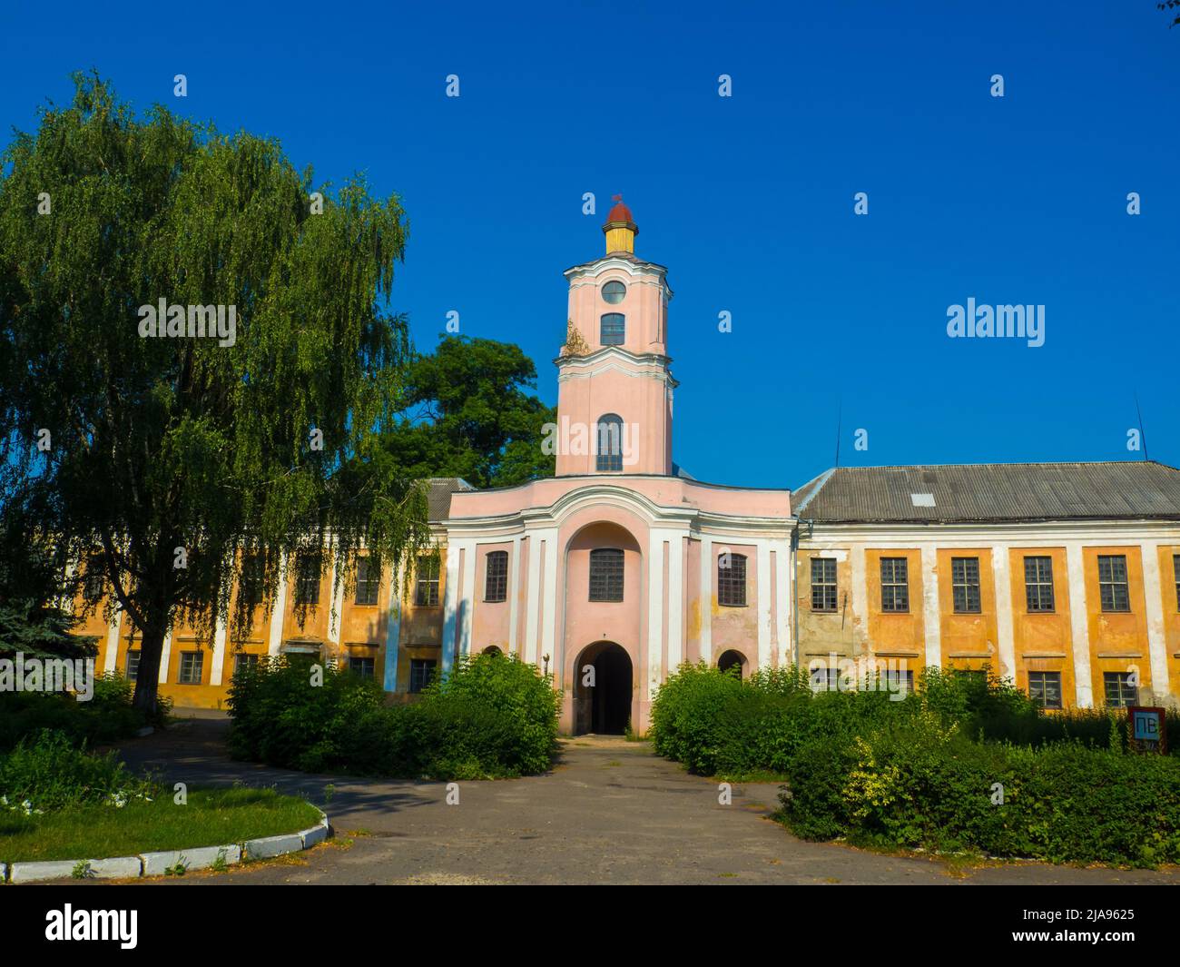 Ruins of the old Olyka Castle among the thickets Stock Photo - Alamy