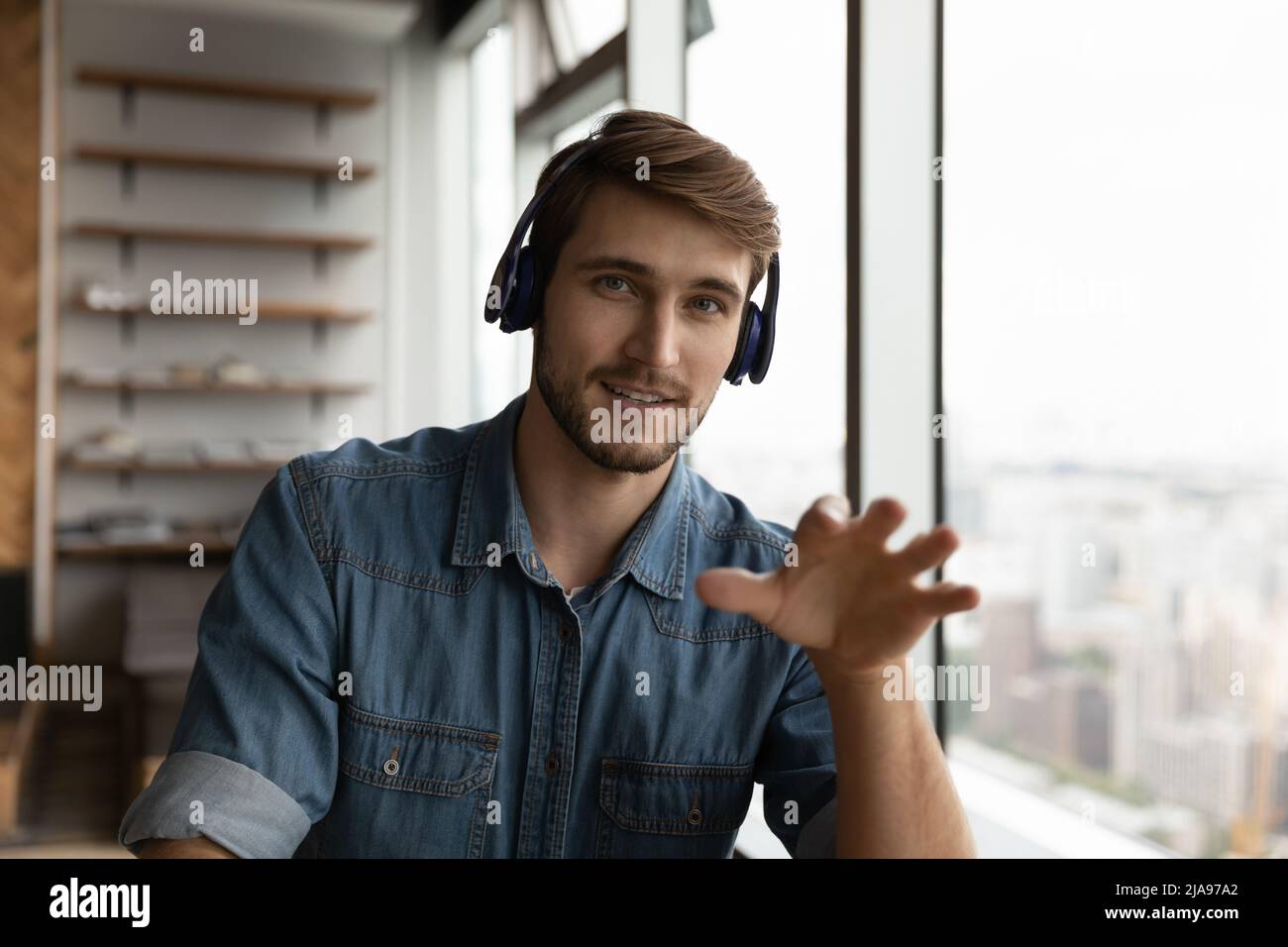 Work from home millennial happy hi-res stock photography and images - Alamy