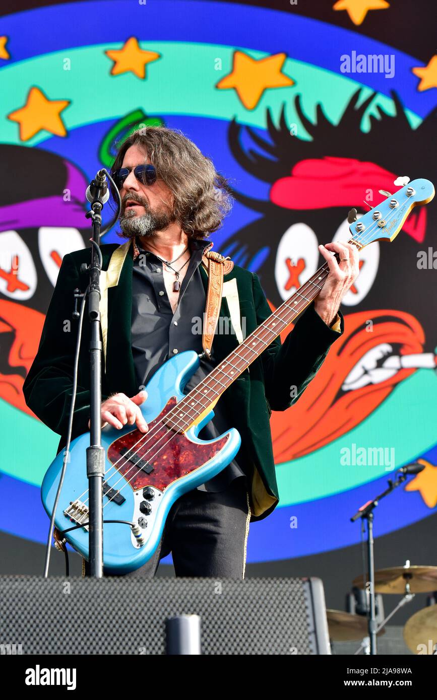 Napa, California, USA. 28th May, 2022. Marc Ford of the Black Crowes ...