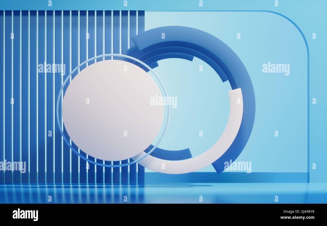 3D geometric space background, 3d rendering. Computer digital drawing Stock Photo - Alamy