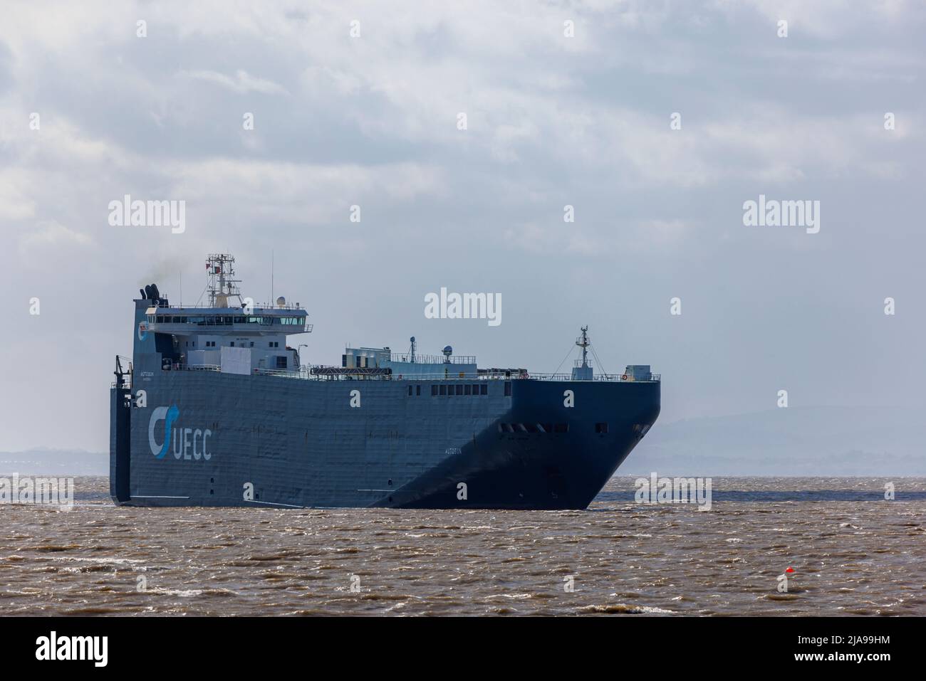 RoRo heading for Royal Portbury docks Stock Photo - Alamy
