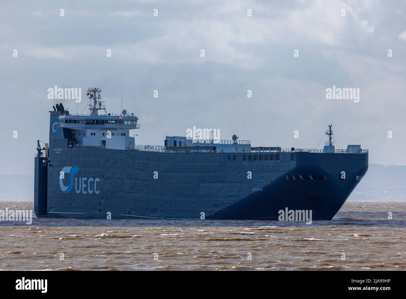 RoRo heading for Royal Portbury docks Stock Photo - Alamy