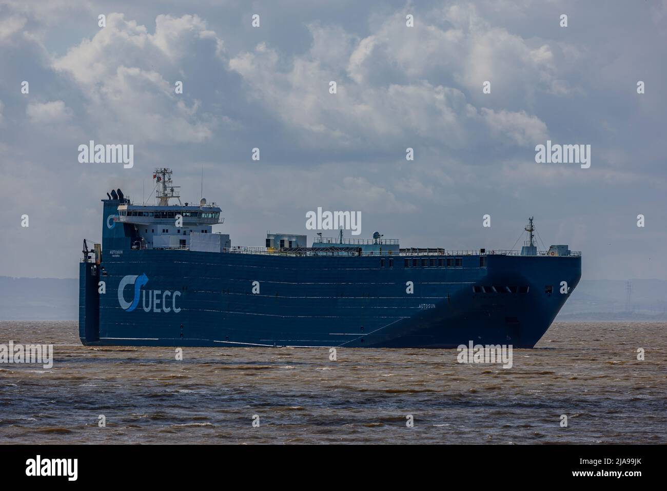 RoRo heading for Royal Portbury docks Stock Photo - Alamy