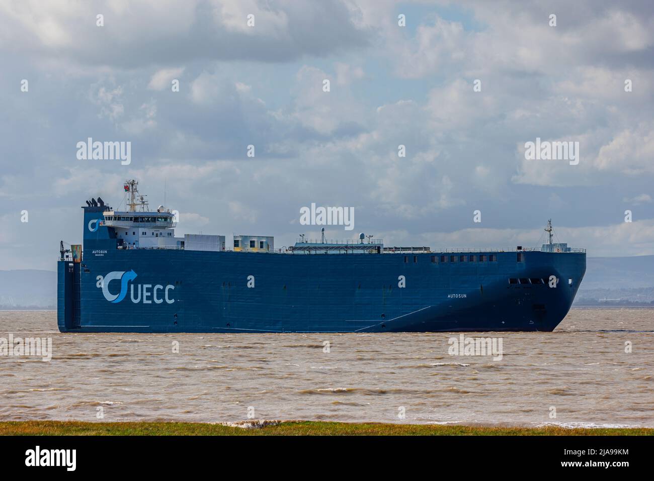 RoRo heading for Royal Portbury docks Stock Photo - Alamy