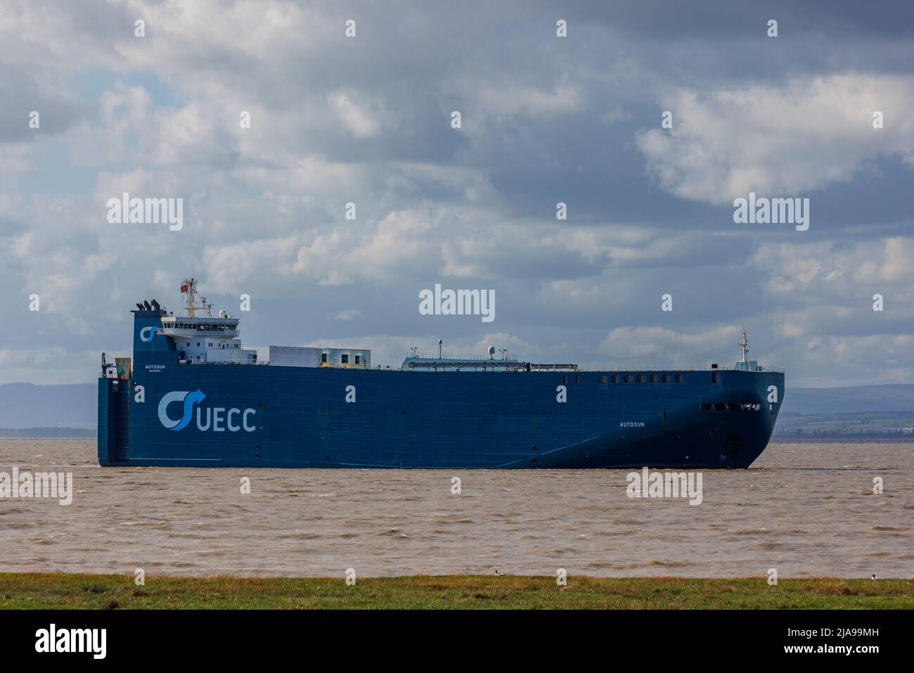 RoRo heading for Royal Portbury docks Stock Photo - Alamy