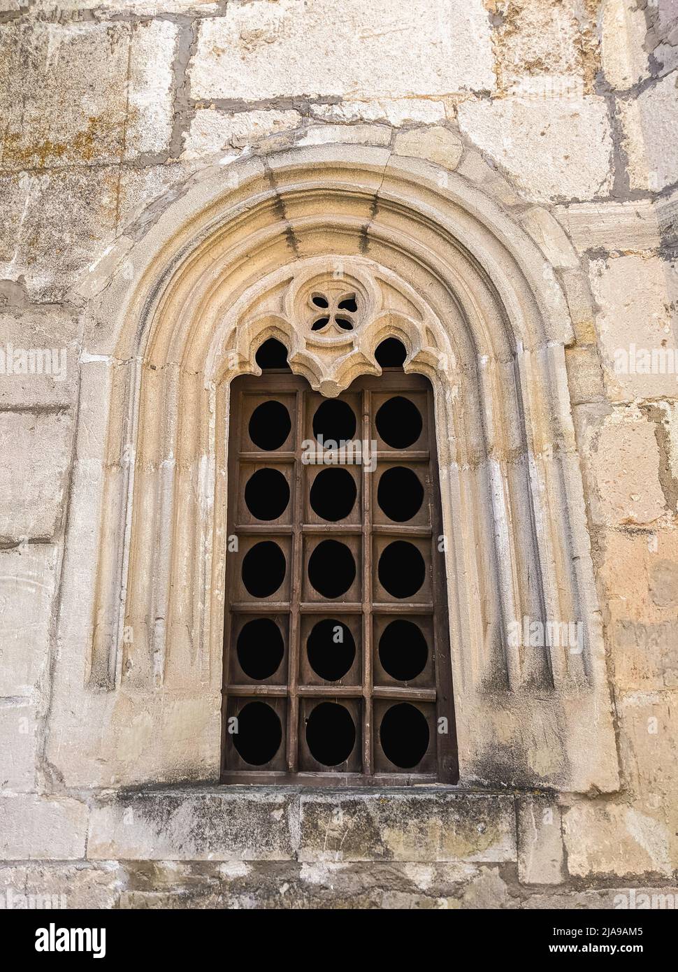 antique arched window, element of ancient architecture Stock Photo - Alamy